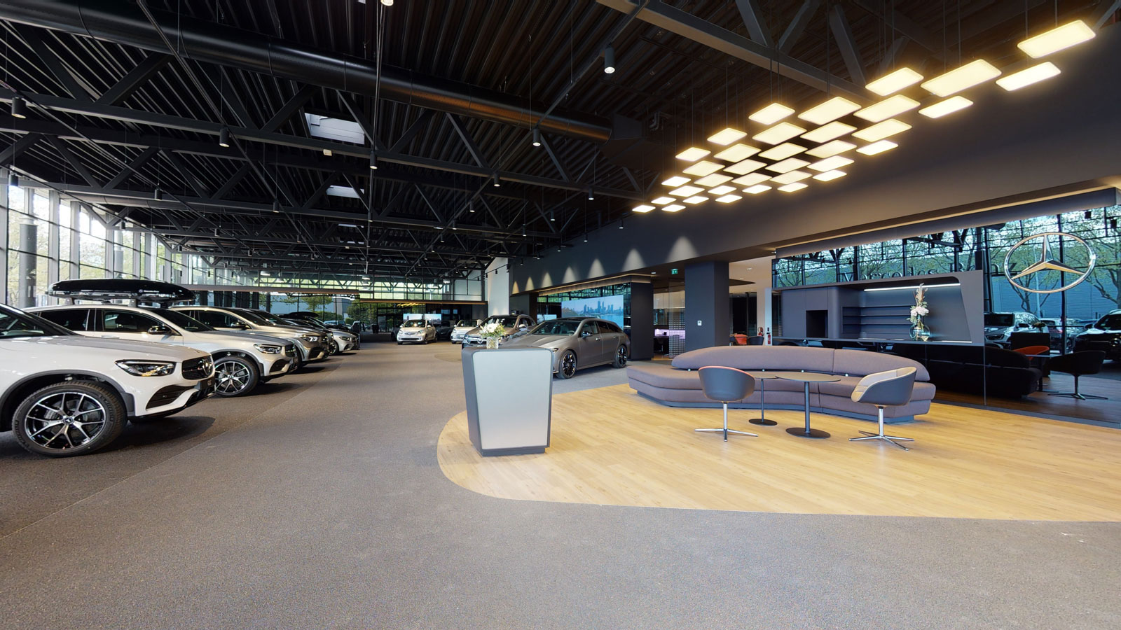 Visite 3D concessionnaire - Visite virtuelle Mercedes Benz